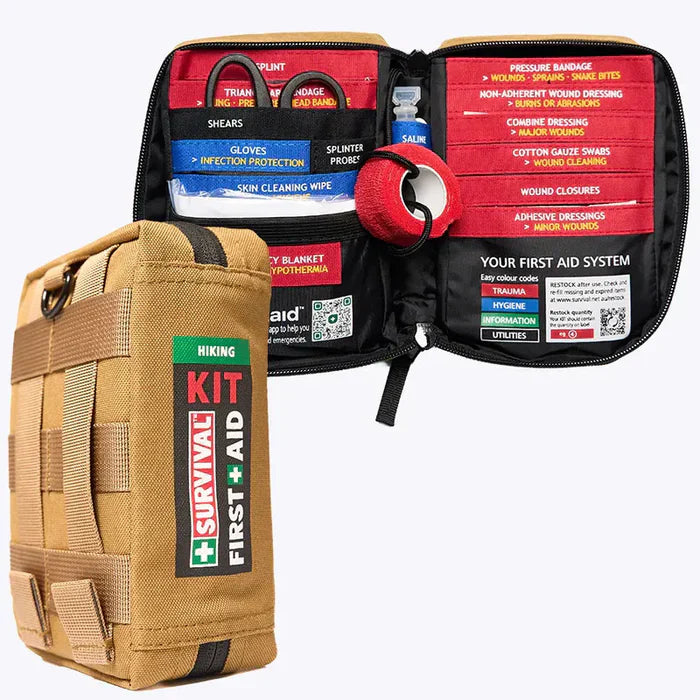 Adventure Safely: Why the SURVIVAL Hiking First Aid KIT is a Must-Have ...