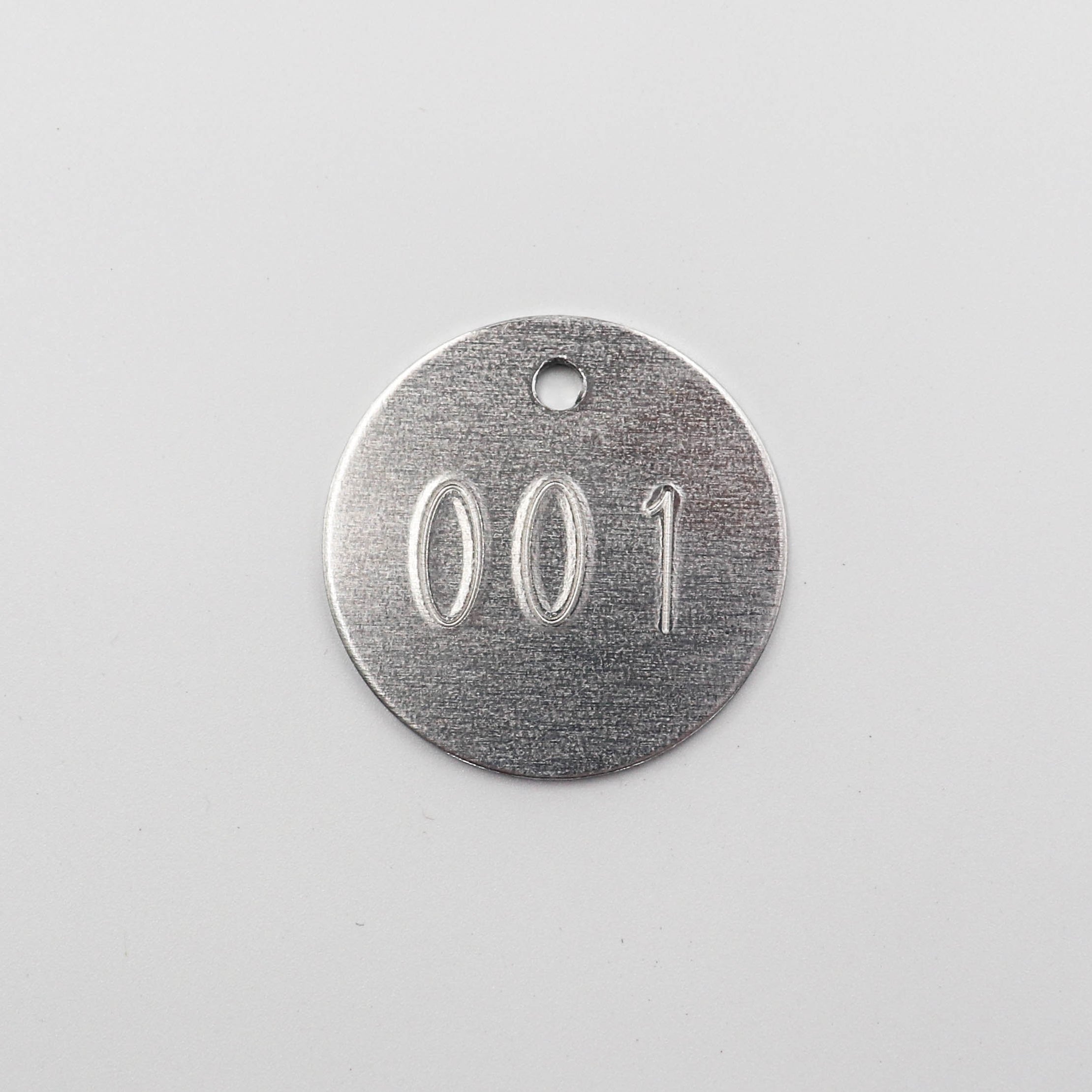Aluminium Numbered Tree Tags Round — Arb Supplies